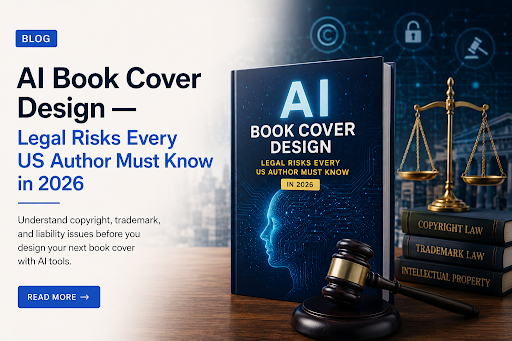 AI Book Cover Design — Legal Risks US Authors Face